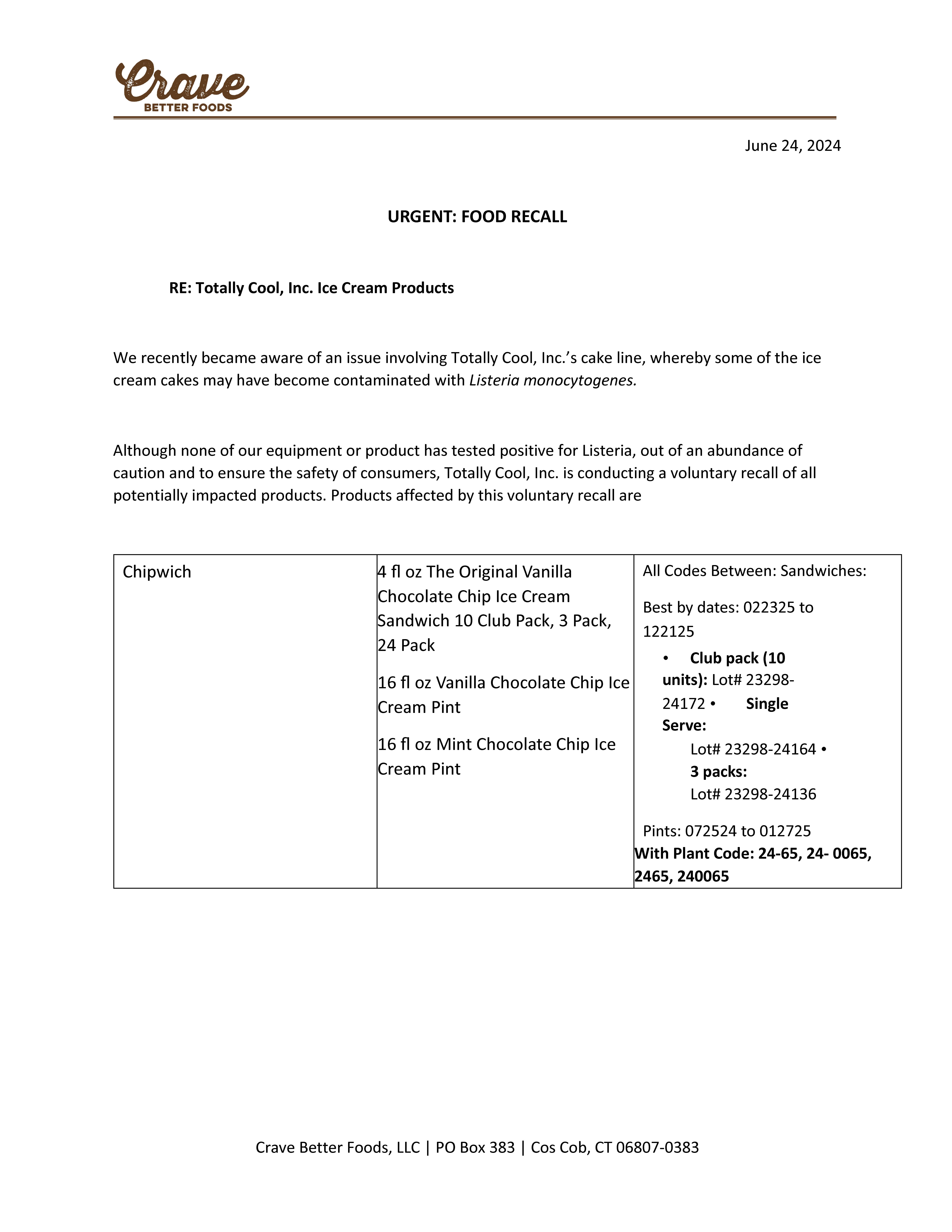 Chipwich | Recalls | Boyer's Food Markets